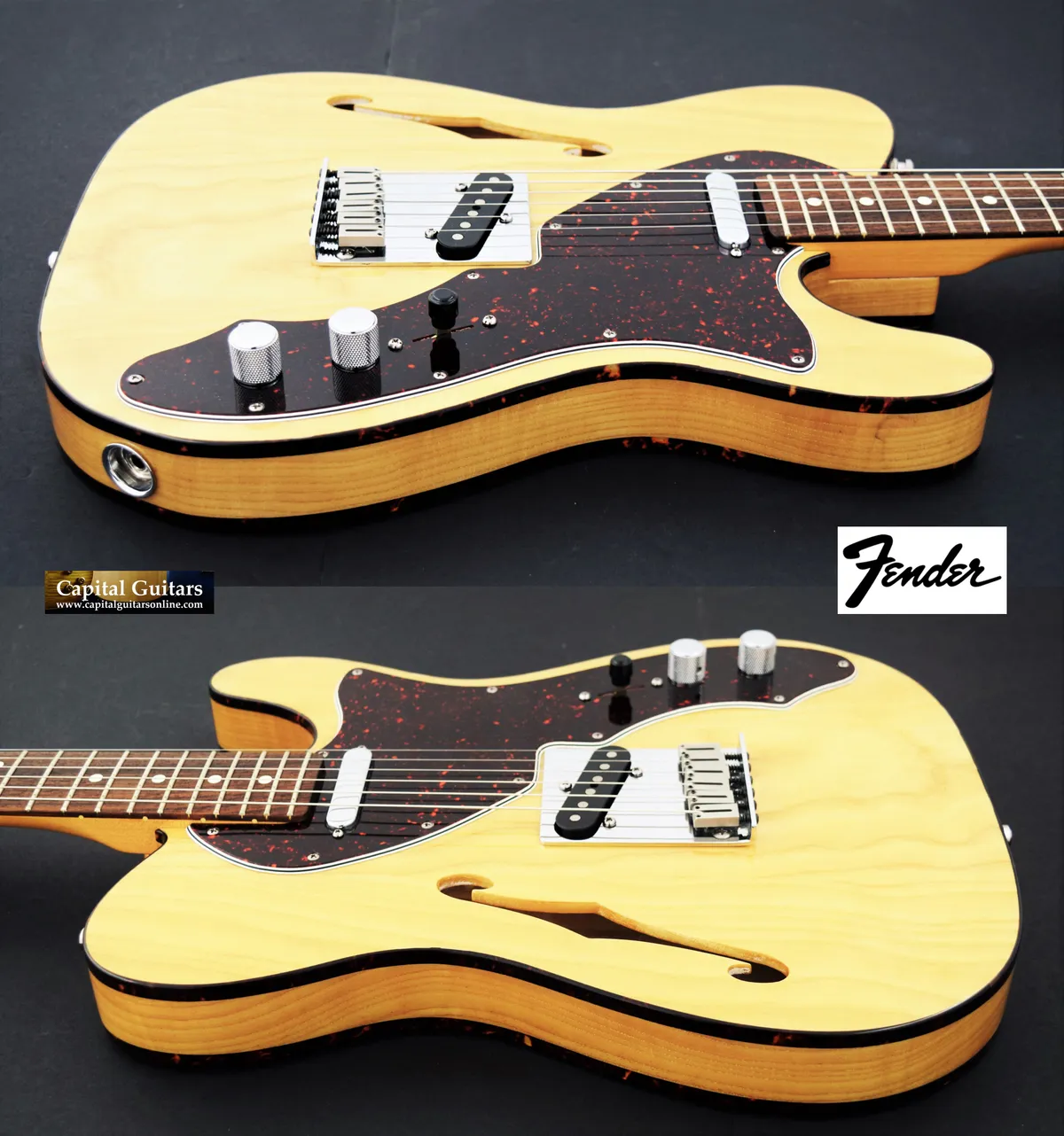 1998 Fender 90's Tele Thinline Natural > Guitars Electric Solid Body ...