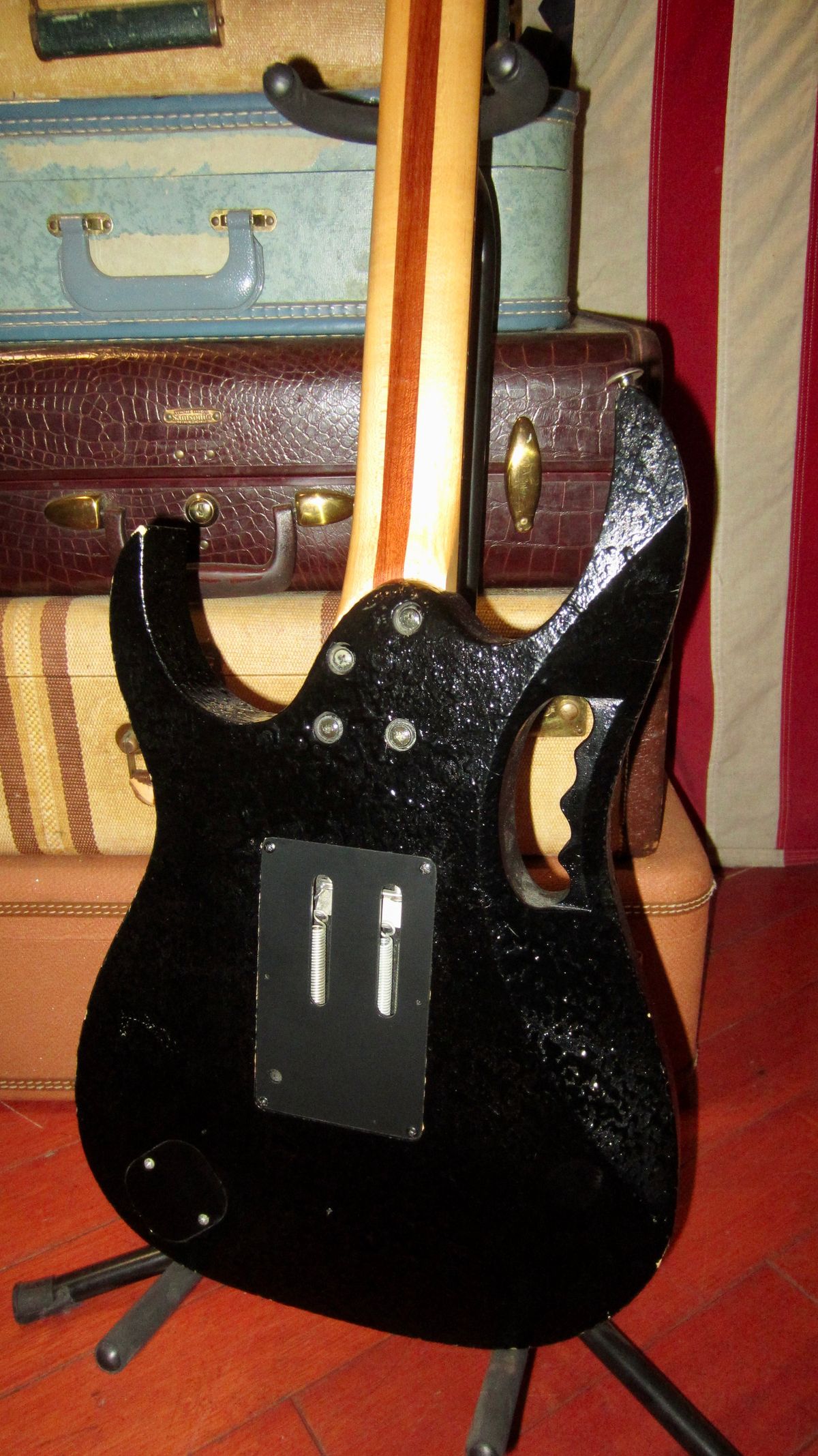 1999 Ibanez JEM 7DBK Steve Vai Black > Guitars Electric Solid Body ...