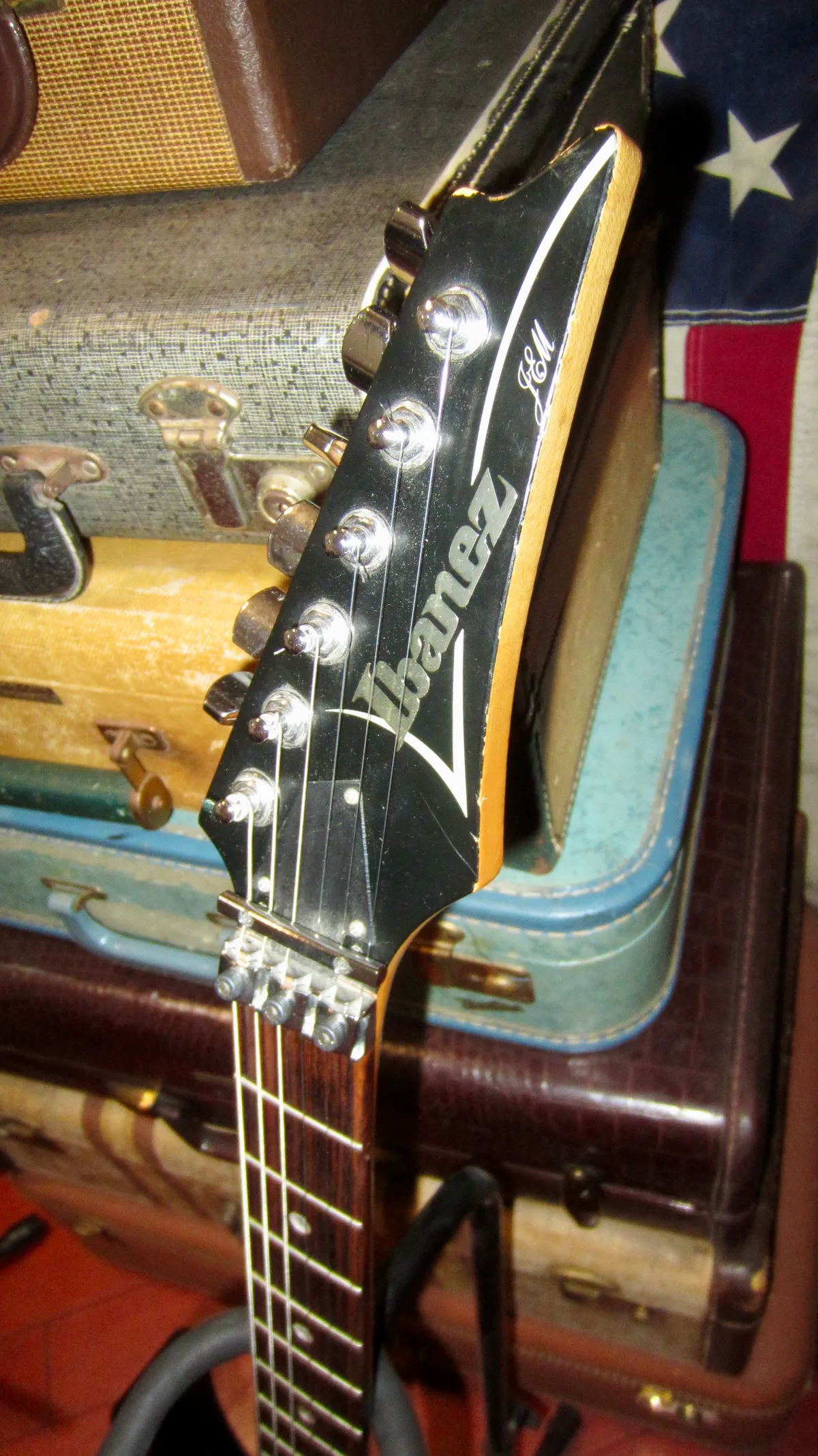 1999 Ibanez JEM 7DBK Steve Vai Black > Guitars Electric Solid Body ...