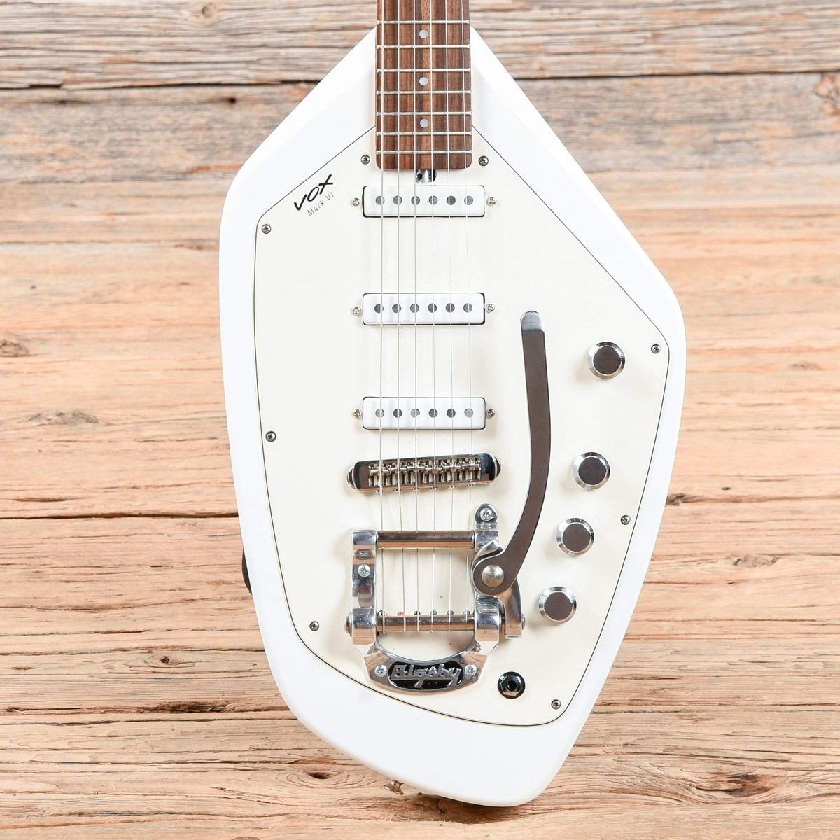 1999 Vox Phantom Mark VI Phantom Mark VI White White > Guitars Electric ...
