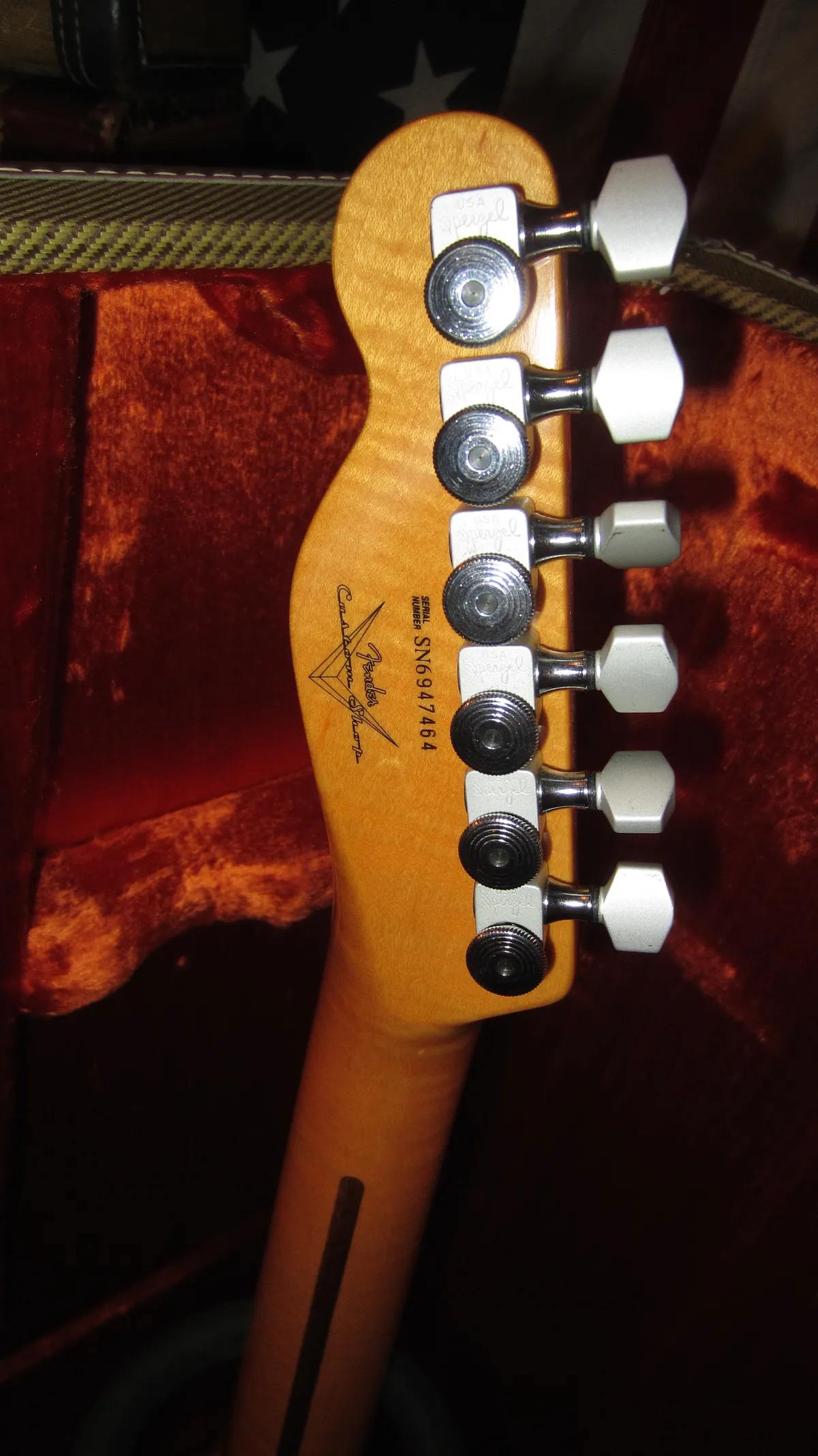2001 Fender Custom Shop Merle Haggard Tuff Dog Tele Telecaster Figured ...