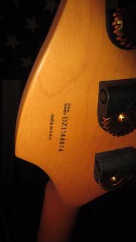 2001 Fender Zone Bass American Deluxe Natural Exotic Tone Woods ...