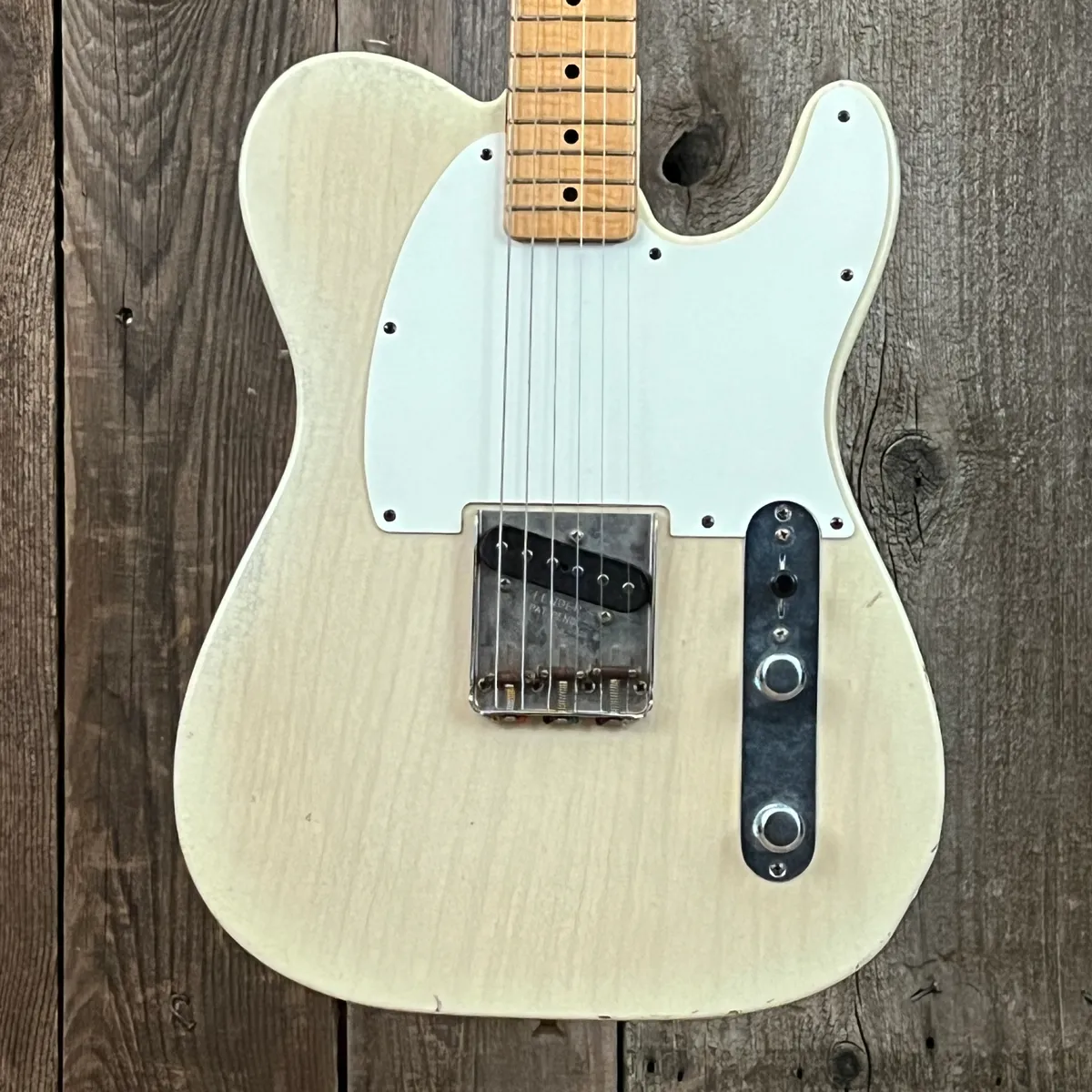 2002 Fender 1959 Custom Esquire Relic Blond > Guitars Electric Solid ...