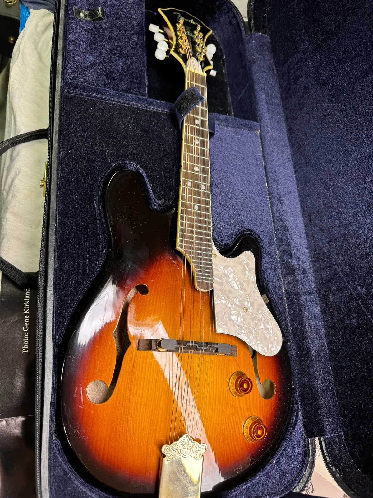 2002 FENDER FM62SCE Electric Mandolin SUNBURST SR-11-53 > Mandolin ...