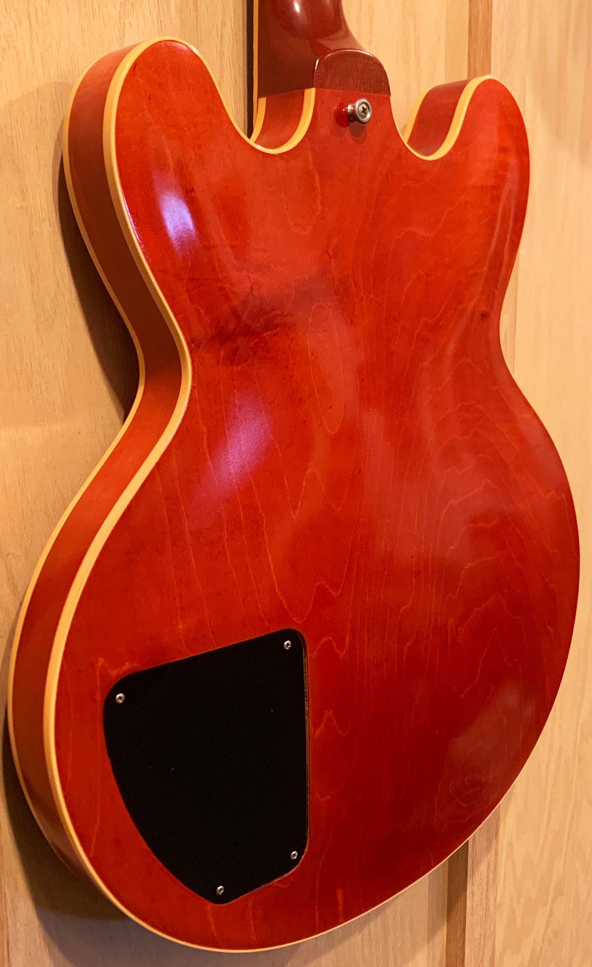 2002 Gibson ES - 333 Semi - Hollow Body Cherry Red > Guitars Electric ...