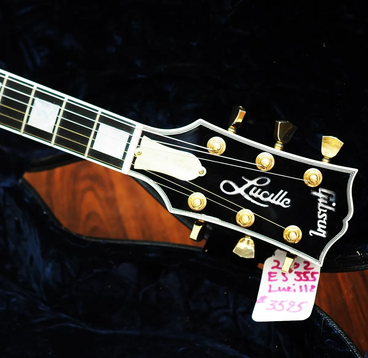 2002 Gibson Lucille Black > Guitars Electric Semi-Hollow Body | Moe's ...