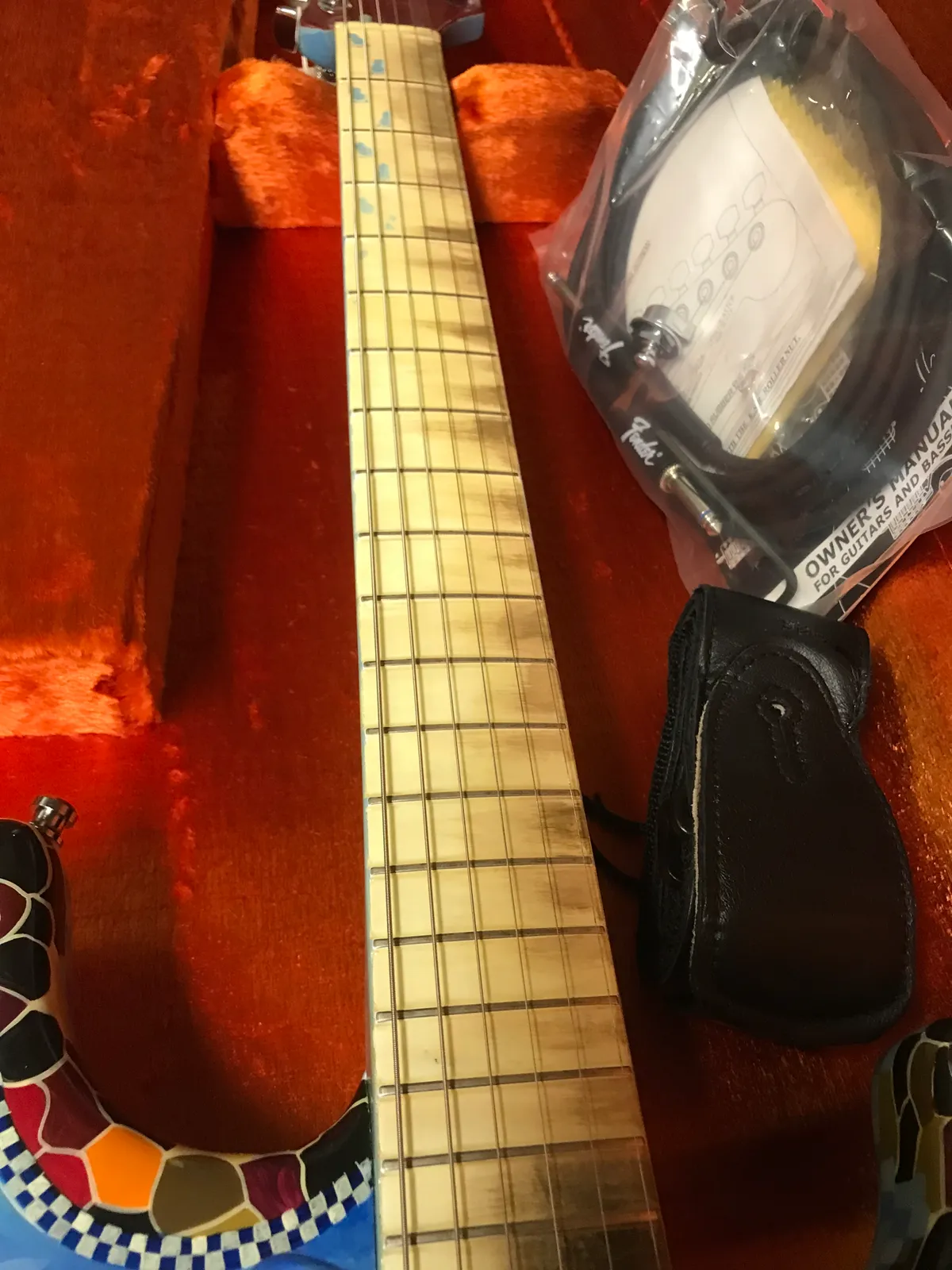 2003 Fender Custom Shop SPLASH STRAT HAND PAINTED > Guitars Electric ...