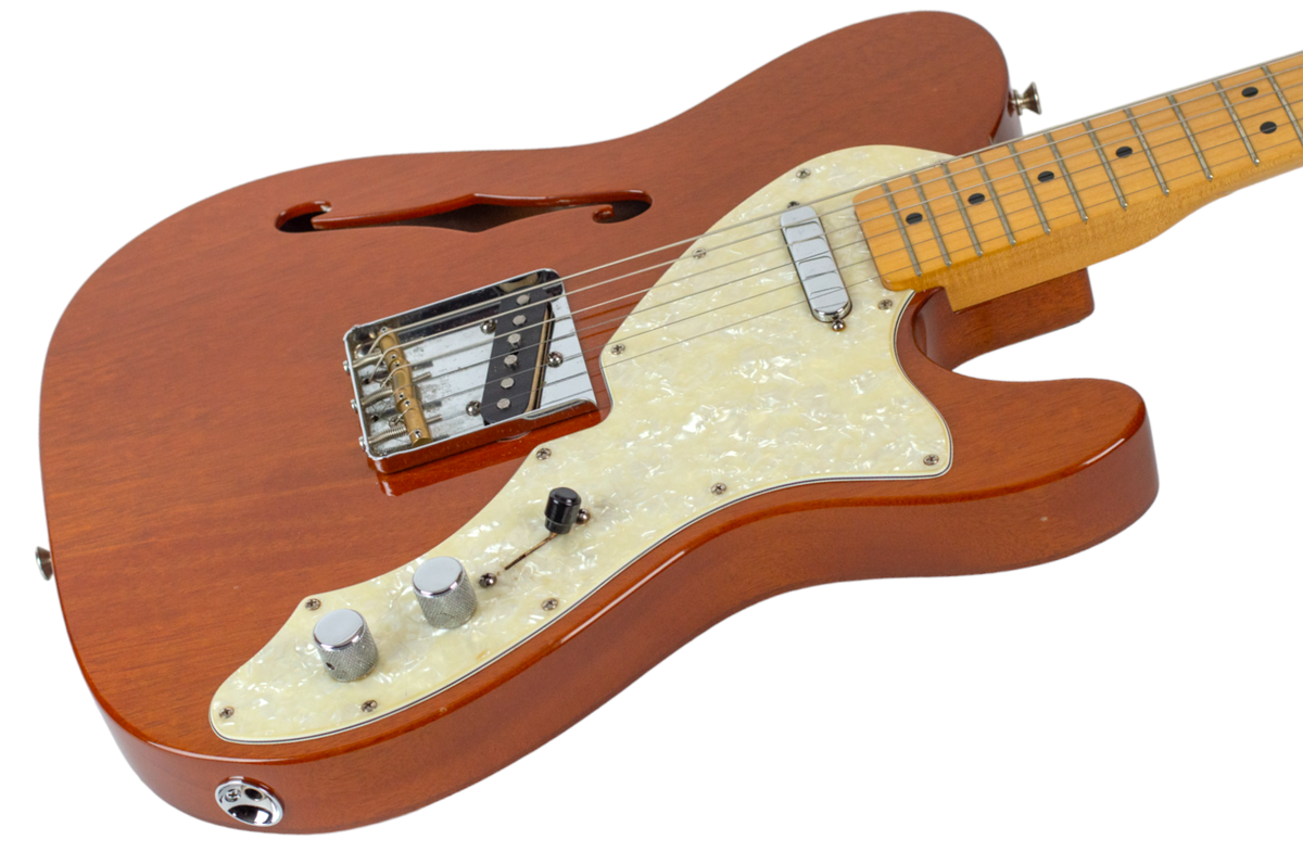 2003 Fender MIM '69 Telecaster Thinline Natural > Guitars Electric Semi ...