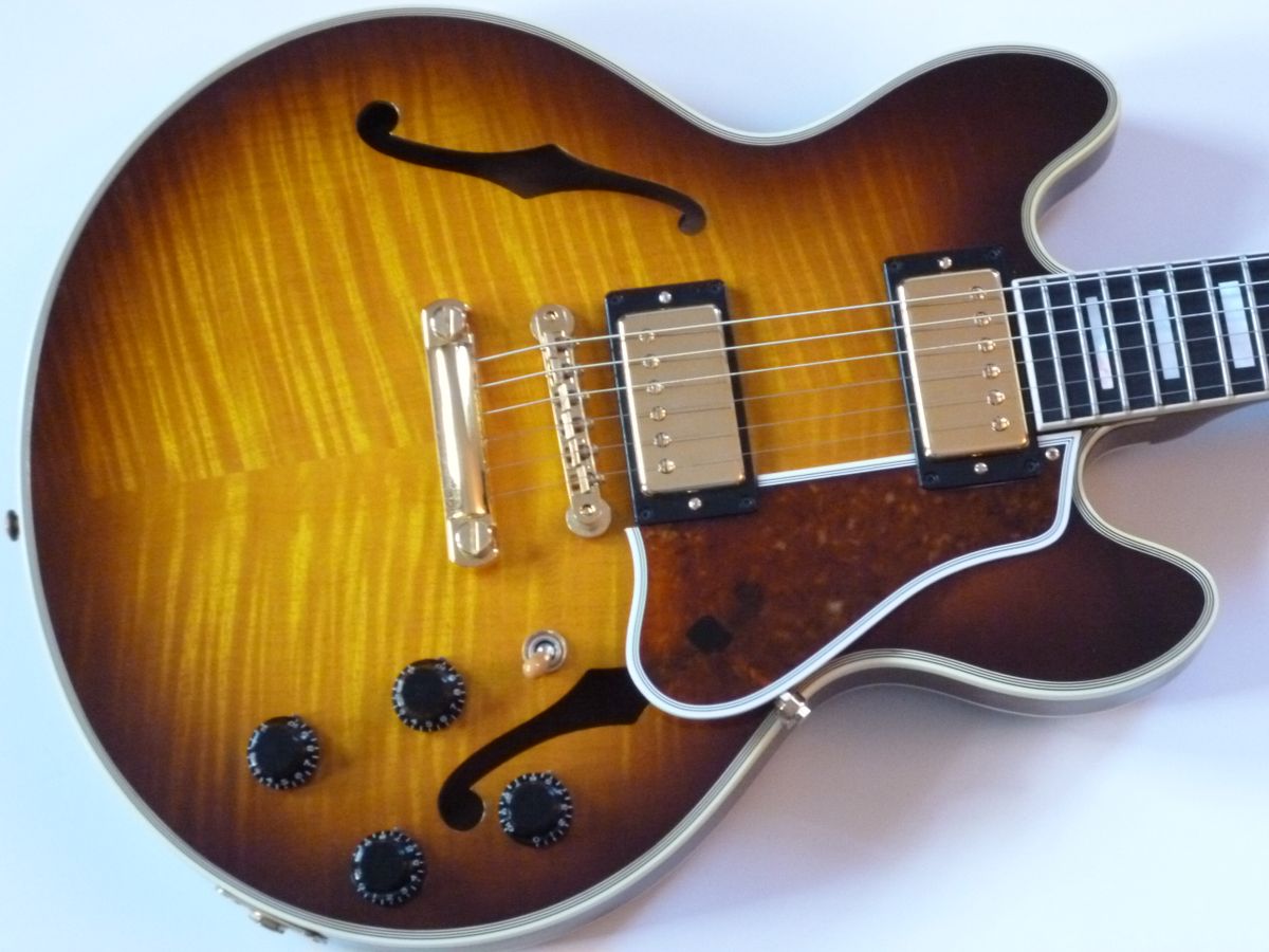 2003 Gibson Custom Shop CS-356 Sunburst > Guitars Electric Semi-Hollow ...