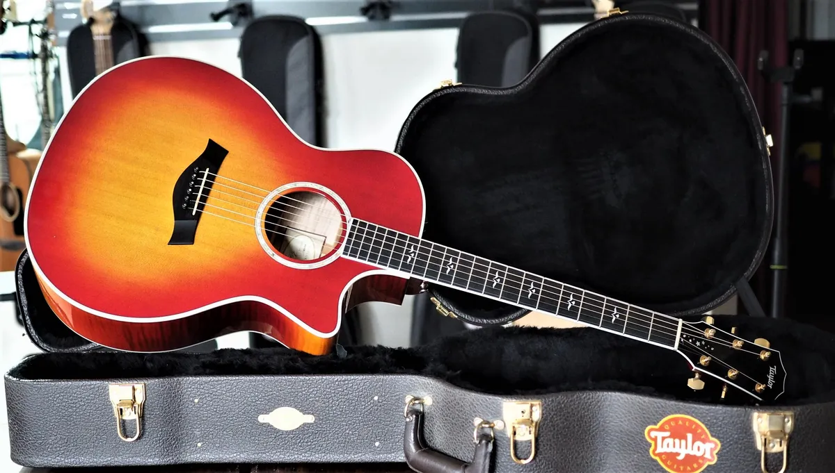 2003 Taylor 614ce Cherry Sunburst > Guitars Acoustic | Moe's Guitars
