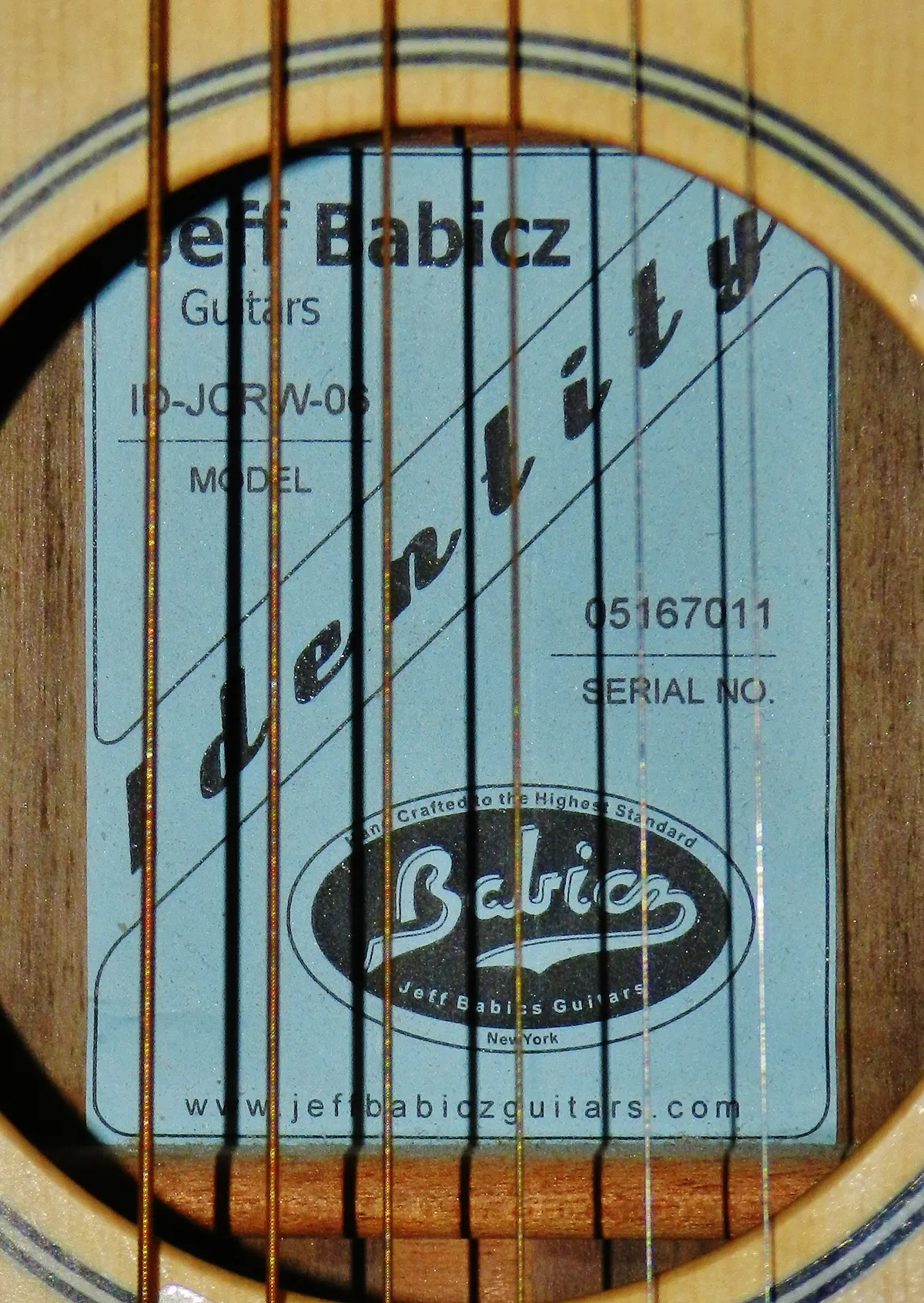 2005 Babicz IDENTITY > Guitars Flattop Electric & Acoustic | ALUMPSTER ...