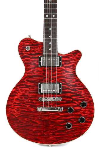 2005 Grosh Set Neck Transparent Chery > Guitars Electric Solid Body ...
