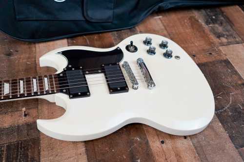 2006 Epiphone Limited Edition Custom Shop SG EMG Alpine White > Guitars ...