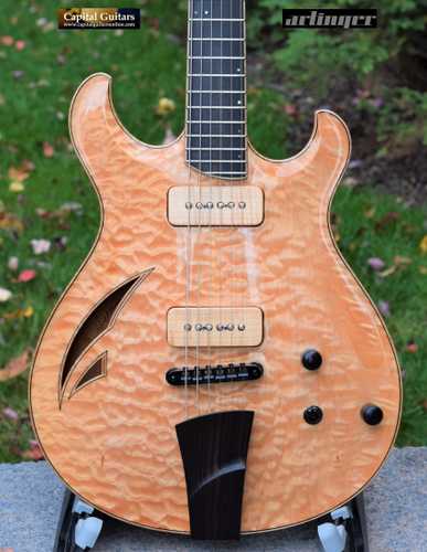 2007 Artinger Semi-Hollow Custom Natural > Guitars Electric Semi-Hollow ...
