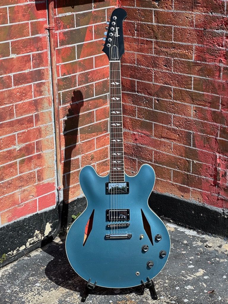 2007 Gibson DG-335 Dave Grohl Signature Trini Lopez Pelham Blue ...