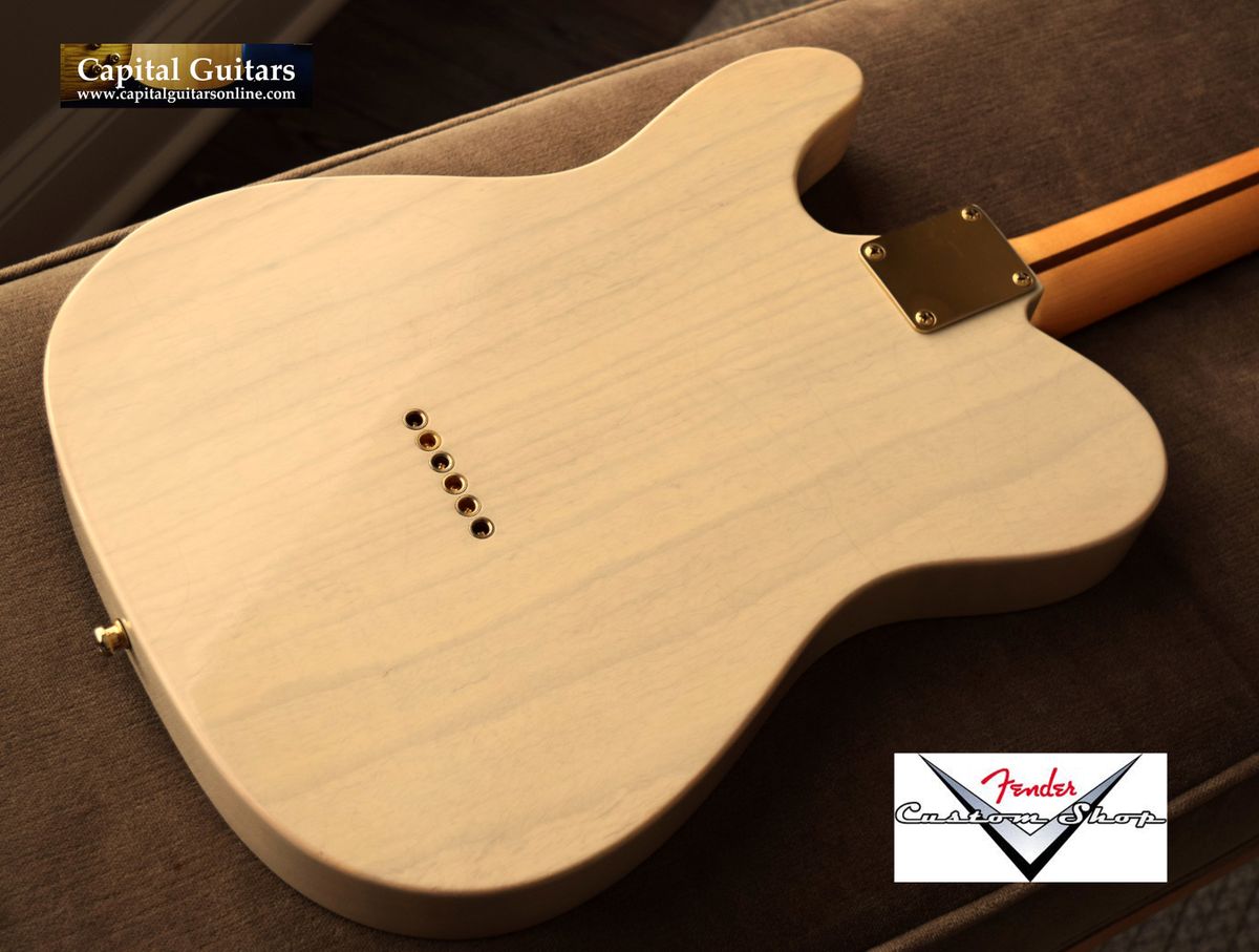 2008 Fender Custom Shop '59 Telecaster CC Trans White Blonde > Guitars ...