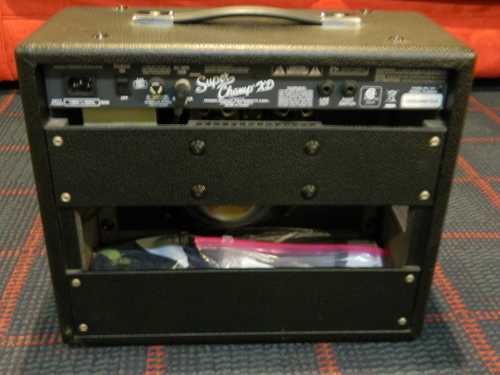 2008 Fender Super Champ XD Black > Amps & Preamps | My Generation Guitars
