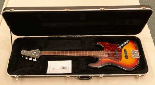 2008 Modulus Genesis VJ4 Bass Guitar Sunburst > Guitars Bass | Bill ...