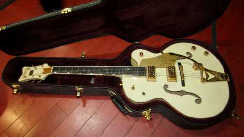 2009 Gretsch G6136T-LTV White Falcon White > Guitars Electric Semi ...