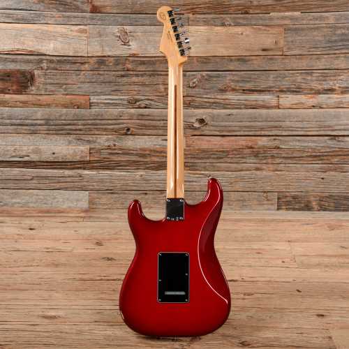 2010 Fender Standard Stratocaster HSS Standard Stratocaster HSS Red Red 2010-fender-standard-stratocaster-hss-standard-stratocaster-hss-red-red