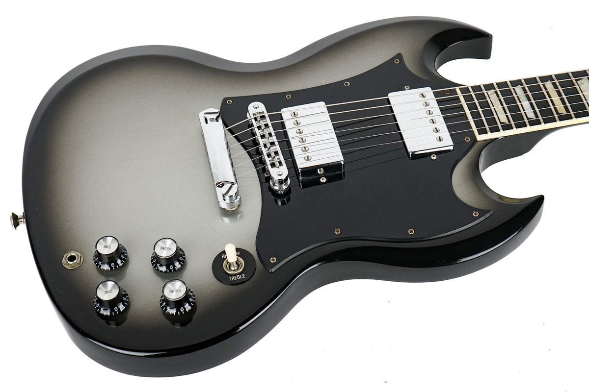 2010 Gibson SG Standard Silverburst Limited Edition Silverburst ...