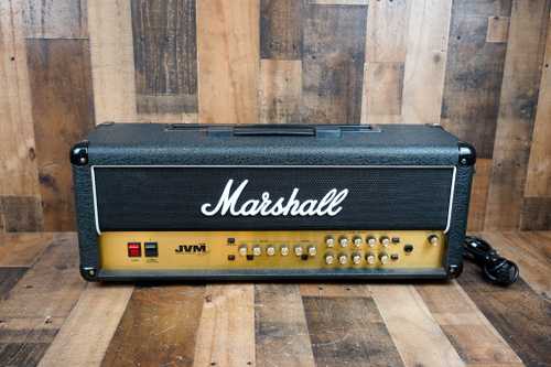 2010 Marshall JVM210H 2-Channel 100-Watt Guitar Amp Head Black ...