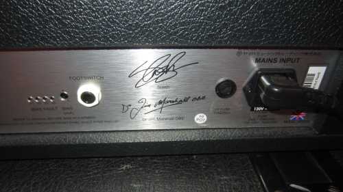 2010 Marshall Slash Limited Edition AFD100 Signature Amplifier Black ...