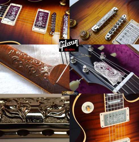2011 Gibson Custom "One-Off" Chambered '59 Les Paul Reissue Tobacco ...