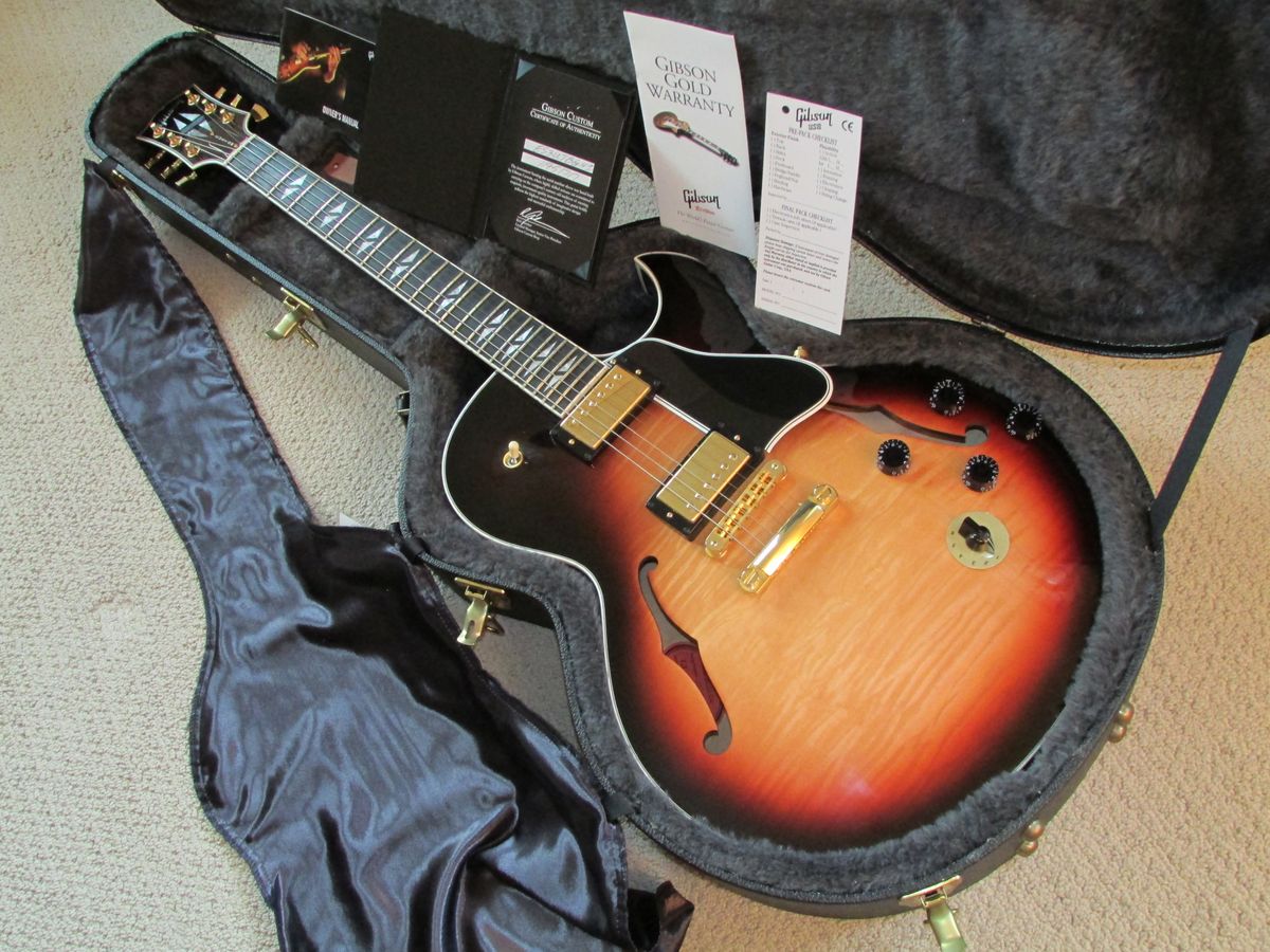 2011 Gibson ES-137 Custom Triburst > Guitars Electric Semi-Hollow Body ...