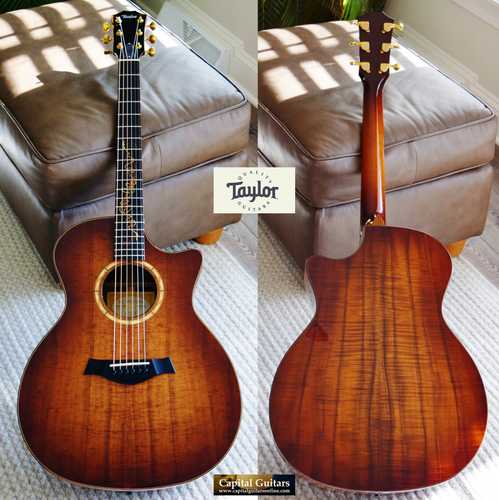 2011 Taylor Koa GA Fall Limited Faded Edgeburst > Guitars Acoustic ...