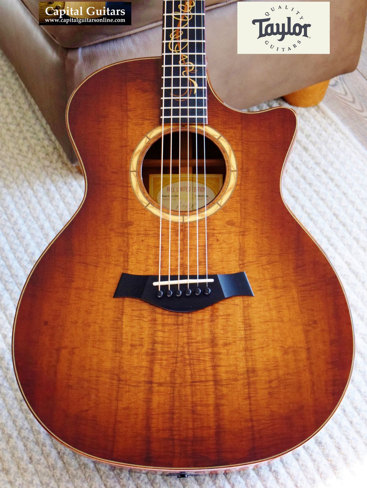 2011 Taylor Koa GA Fall Limited Faded Edgeburst > Guitars Acoustic ...