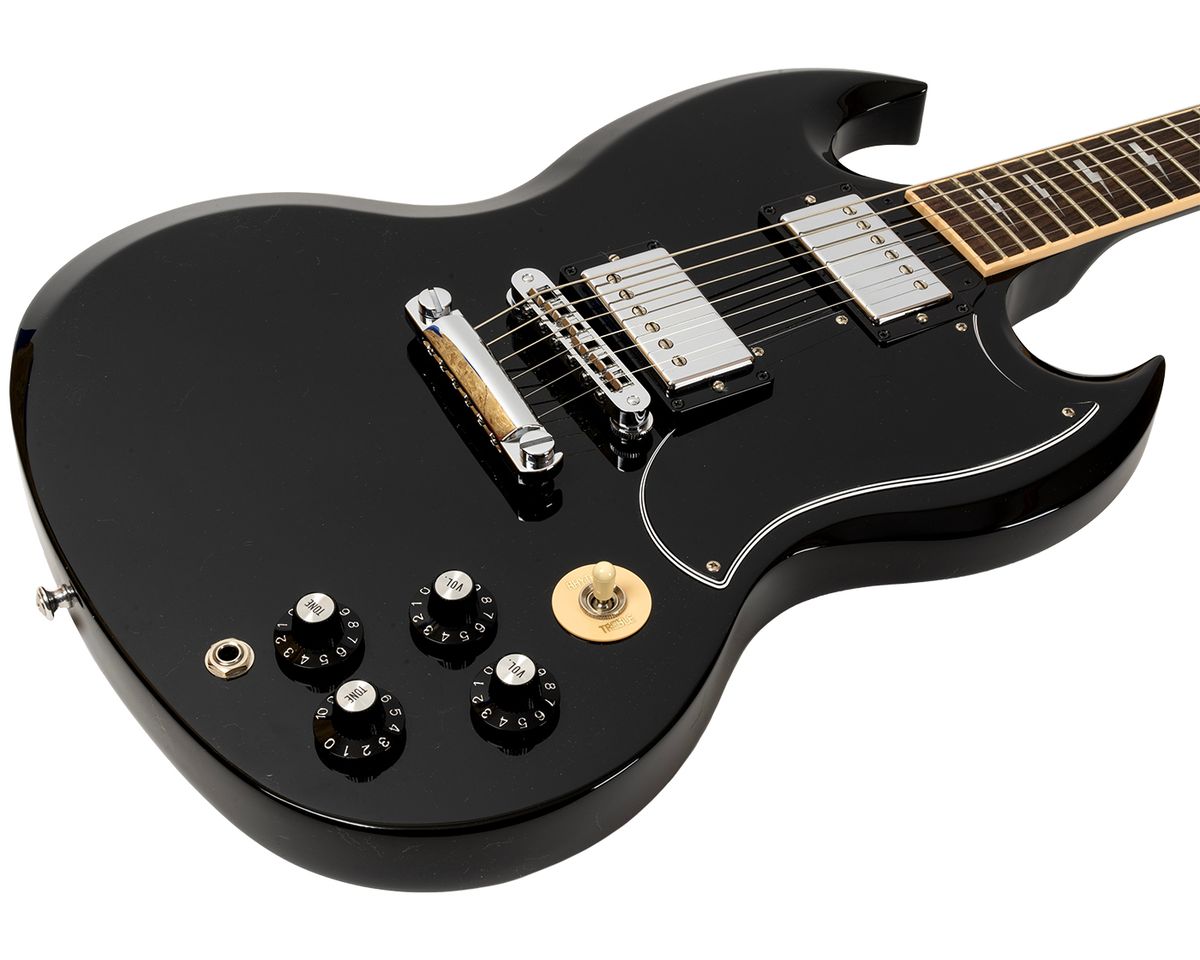 2012 Gibson Angus Young Signature SG Black > Guitars Electric Solid ...