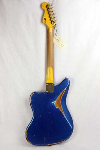 2012 Nash JM63 Jazzmaster Heavy Relic Blue w/ Gold Hardware Lake Placid ...