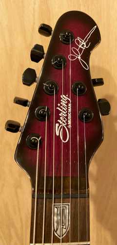 2012 Sterling by Music Man JP-70 Trans Purple Burst > Guitars Electric ...