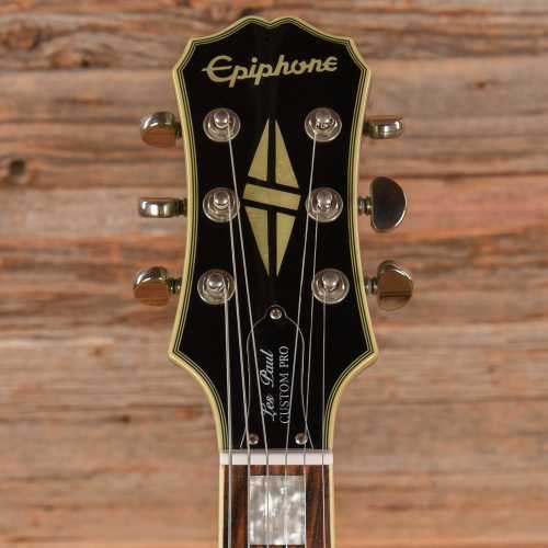 2013 Epiphone Les Paul Custom PRO Les Paul Custom PRO Blue TV Pelham ...
