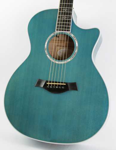 2013 Taylor 614CE Koi Blue > Guitars Acoustic | Thunder Road Guitars