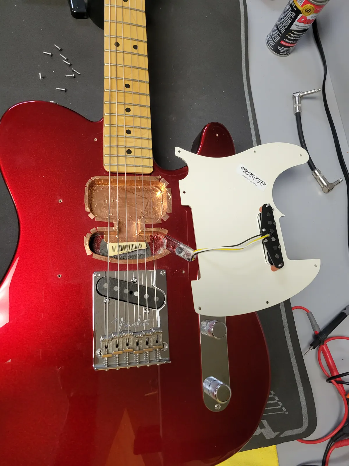 2014 Fender Telecaster American Standard Mystic Red > Guitars Electric ...