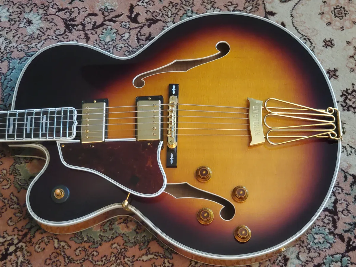2014 Gibson LEFTY Byrdland Sunburst > Guitars Hollow Body | Lefty ...