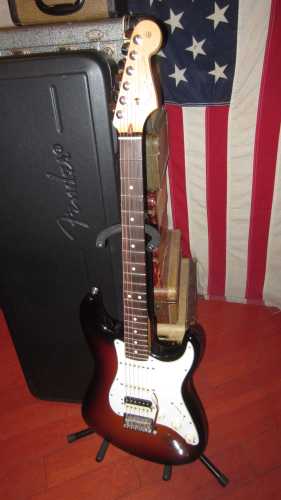 2015 Fender American Standard Stratocaster HSS Sunburst > Guitars ...