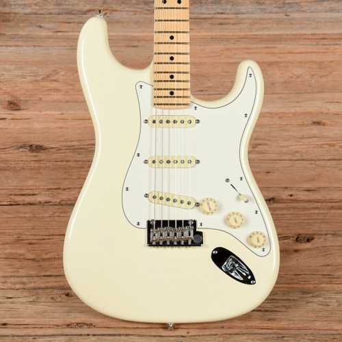 Fender American Standard Stratocaster Olympic White 2015 - Gbase