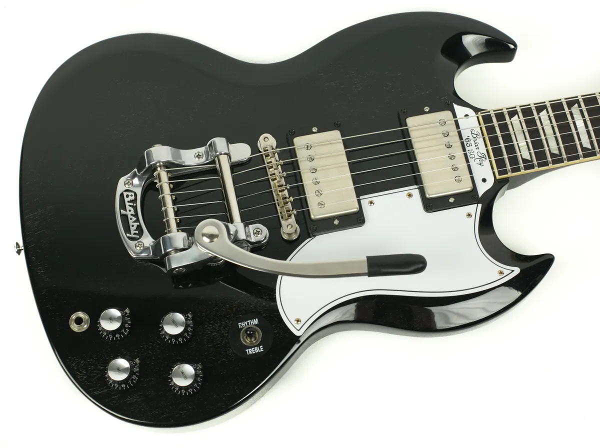 2015 Gibson Custom Shop Brian Ray Signature '63 SG Silver Fox > Guitars ...