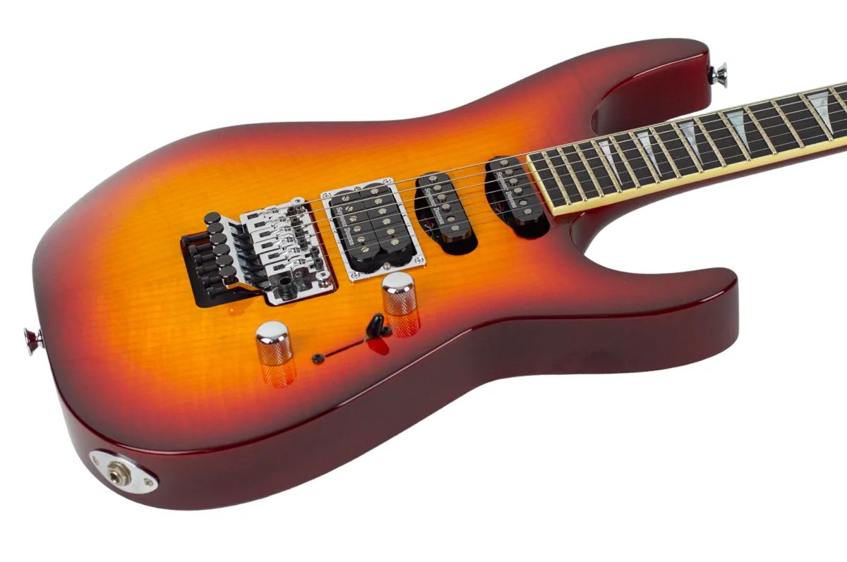 2015 Jackson USA Soloist Flamed Maple Cherry Sunburst > Guitars ...