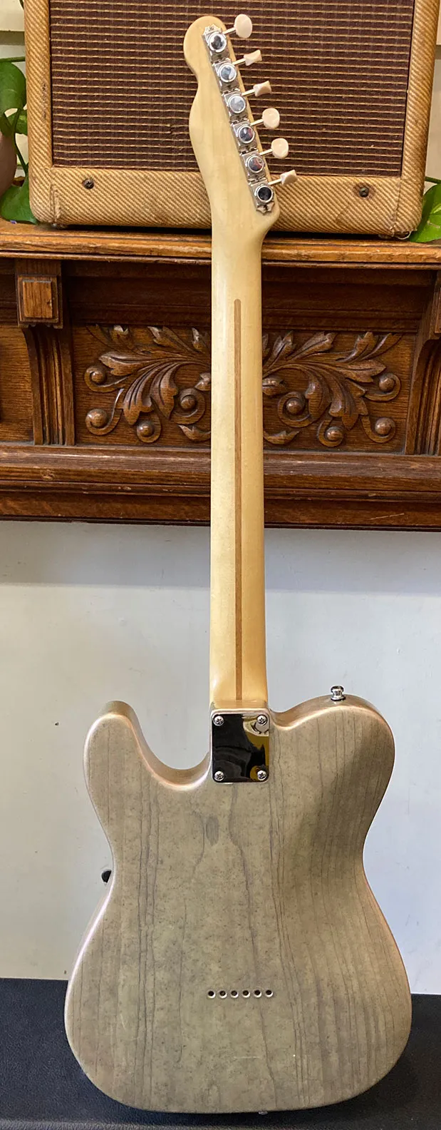 2015 KEITORA Custom Tele translucent silver flip-flop finish > Guitars ...