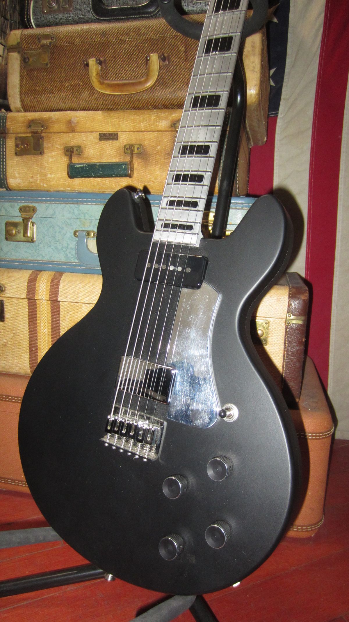 2016 Electrical Guitar Company EGC1000S 6 String Baritone Aluminum ...