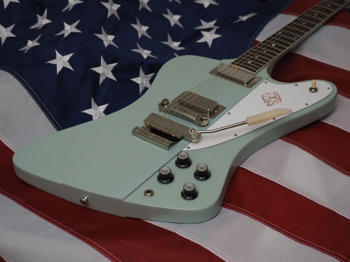 2016 Gibson Firebird III Frost Blue > Guitars Electric Solid Body | Moe ...