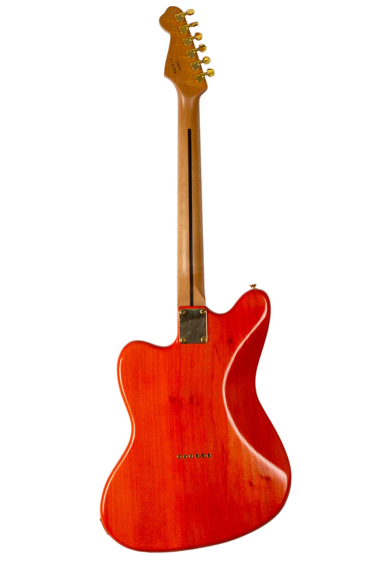 2016 Logan Custom Guitars Offset Design Translucent Orange` > Guitars ...
