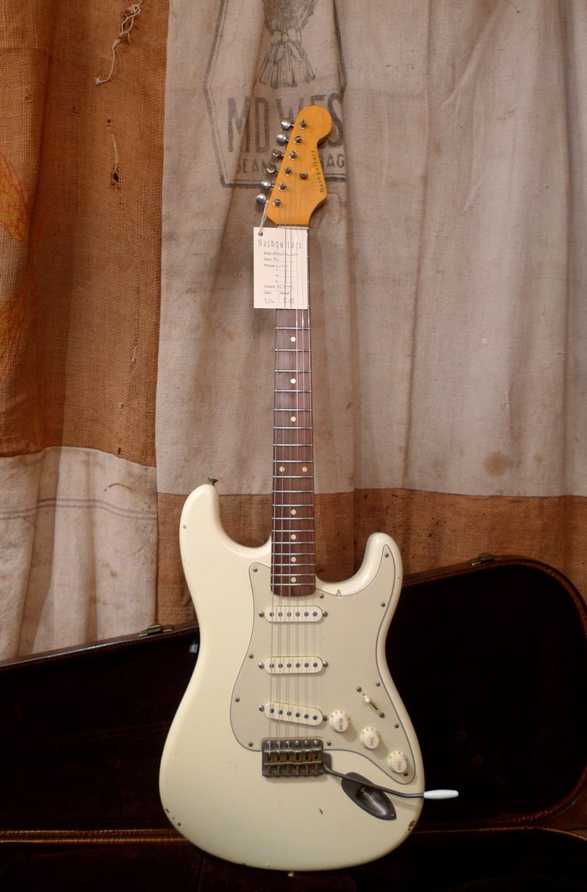 2016 Nash S-63 Stratocaster Olympic White > Guitars Electric Solid Body ...