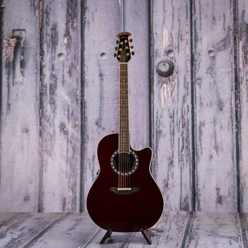2016 Ovation 2077 LX Legend Acoustic Electric, Burgundy > Guitars ...