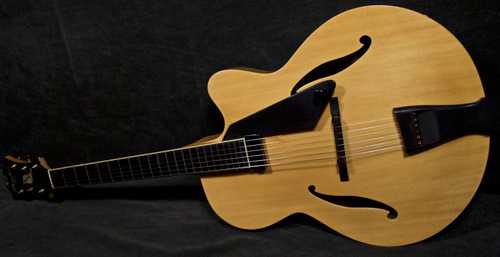 2018 Peerless Manhattan 5476 Blonde > Guitars Archtop Electric ...