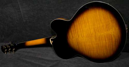 2016 Peerless Wizard Custom #9544 Sunburst > Guitars Archtop Electric ...